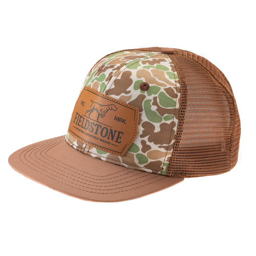 Vintage Brown Bill Hat (R096) | FIELDSTONE