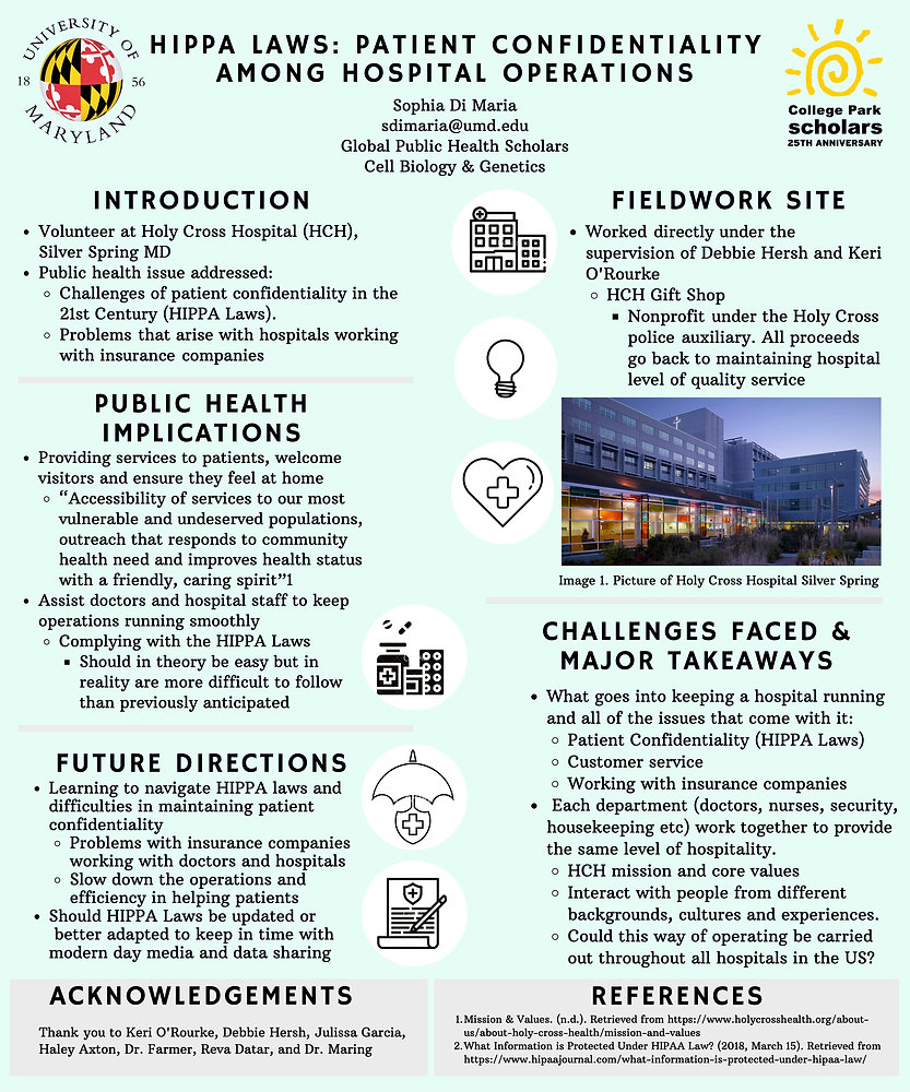 HIPPA Laws: Patient Confidentiality Among Hospital Operations