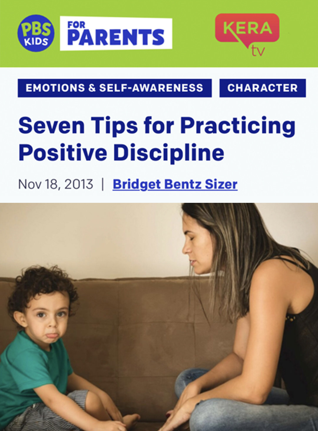 Seven Tips for Practicing Positive Discipline | Engage Parenting