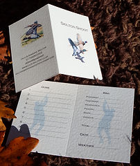 Shoot Cards | Skiltons' Bespoke Shoot cards & Stationery | Bridgnorth