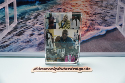 Custom Crystal Glass Frame | Heavenly D. Designs