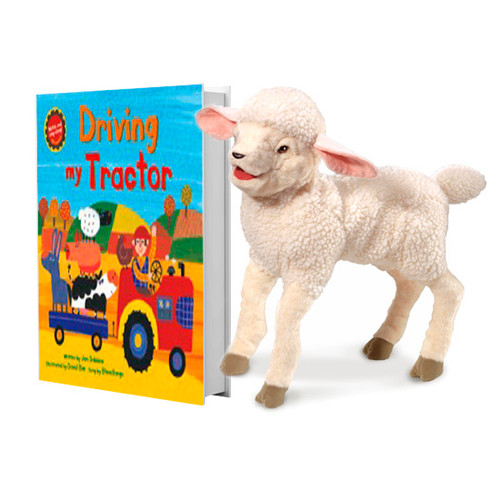 Driving My Tractor with Full-Body Lamb Puppet | Storybook Village