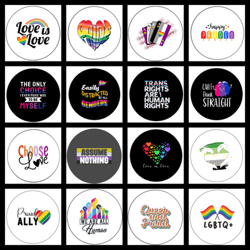 LGBTQ+ Pride Badges | My Site