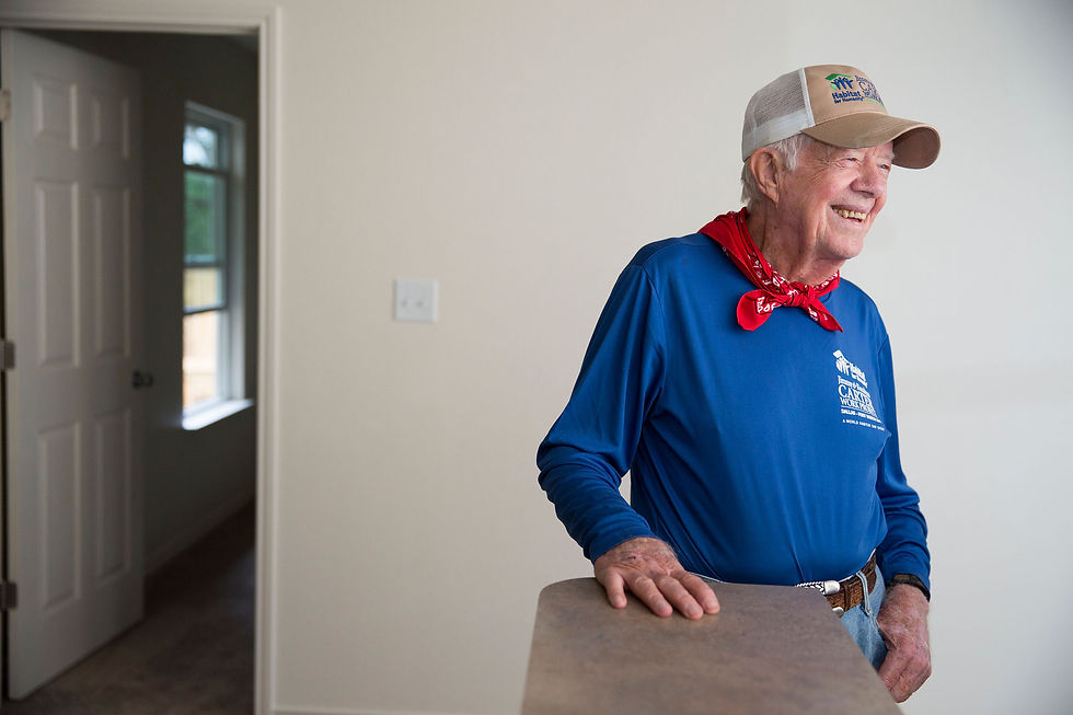 Honoring the Life and Legacy of President Jimmy Carter with Habitat for ...