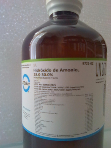 Hidroxido de Amonio,28-30% | Chemical Instruments
