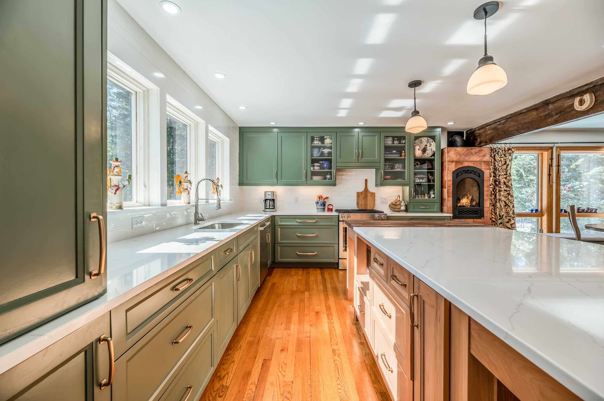 The Evergreen Kitchen | Modern & Contemporary Interior Design in Maine