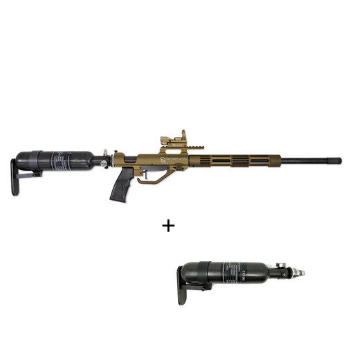 28 ga Air Shotgun and extra .48L tank combo | Serpent Arms