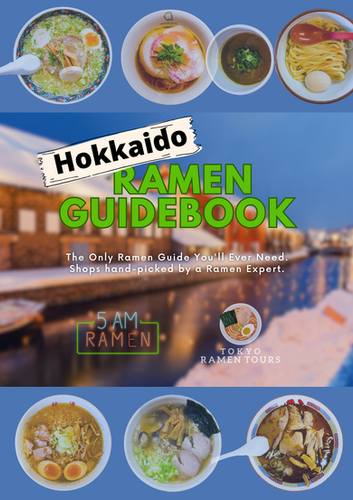 Hokkaido Ramen Guidebook (E-Book) | 5 AM Ramen