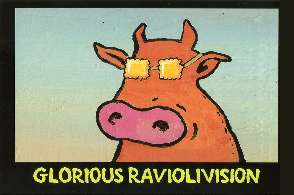 Paul Volker Small Art Reproductions - The Cows | pmgallery