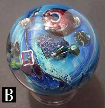 Josh Simpson Glass Large Planet Marble | pmgallery