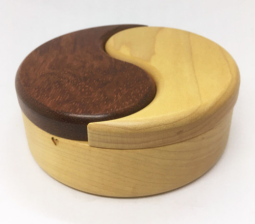 Heartwood Yin Yang Puzzle Box | pmgallery