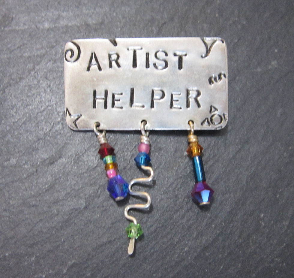 Jane Campbell Word Pin - Artist Helper | pmgallery