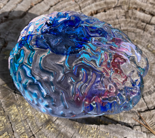 Tropical Iceberg Glass Brainsssss Weights | pmgallery
