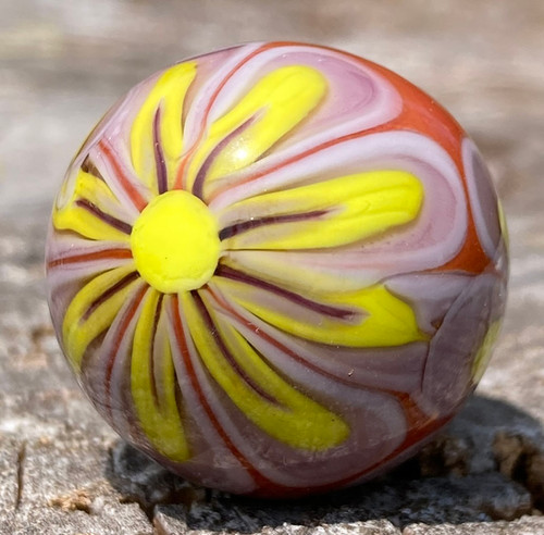 Pearson Glass Small Floral Marbles | pmgallery