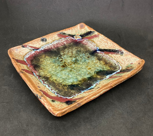 Mike Palmquist Pottery Square Plate | pmgallery