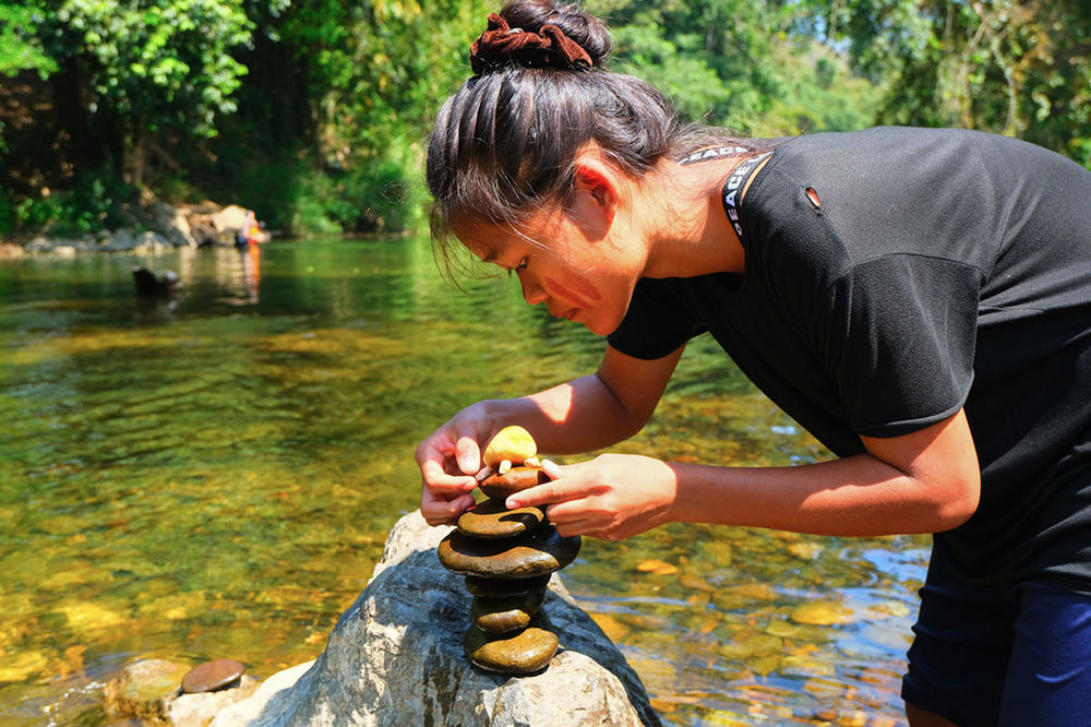 Girls at the River