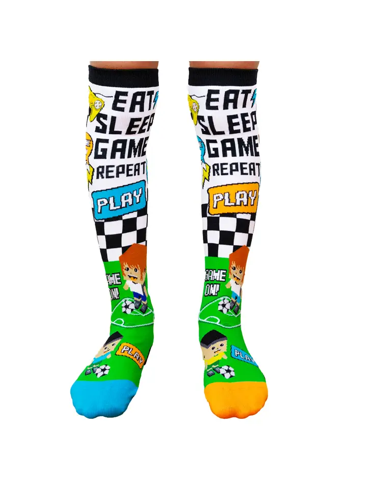 Gamer Socks | Pink Leopard Candy B