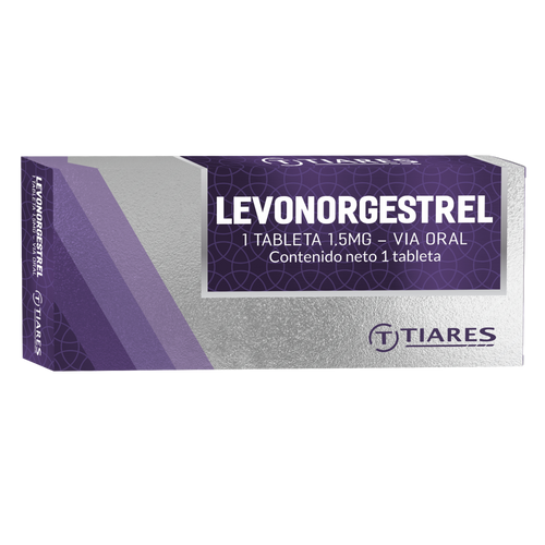 Levonorgestrel 1,5 mg (Pastilla del día después) | TIARES C.A