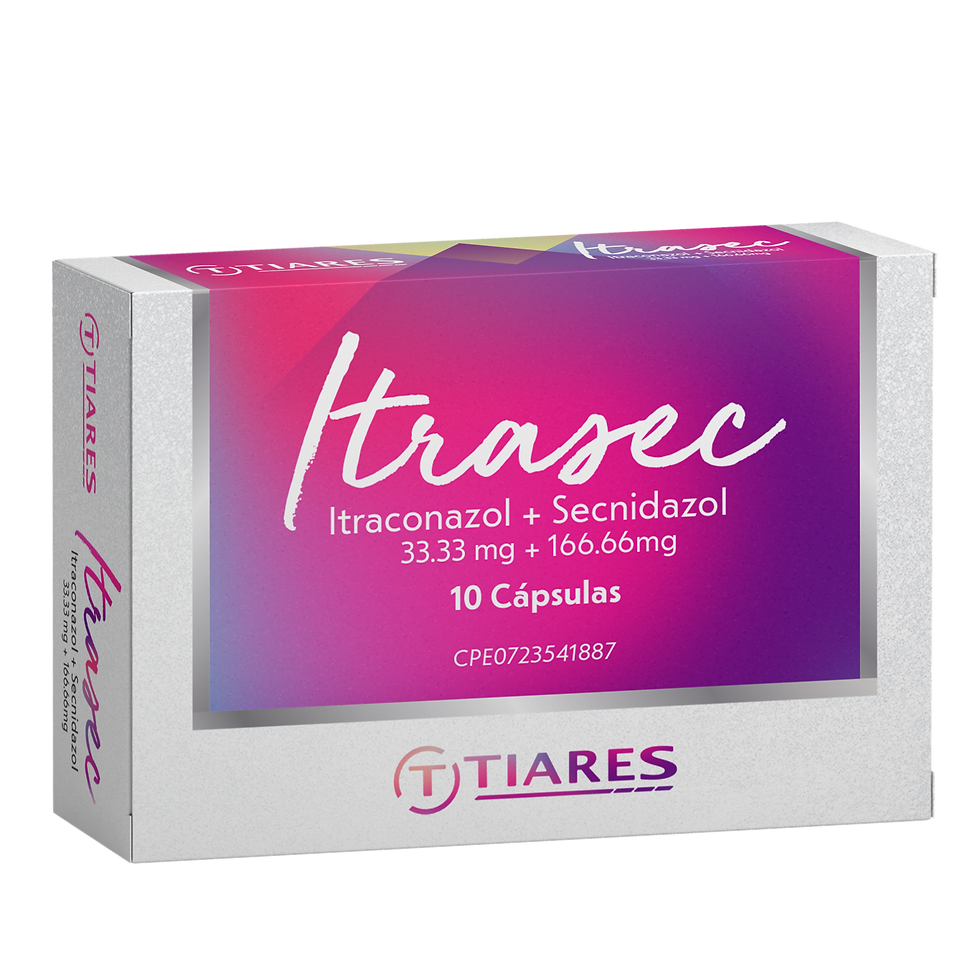 Itrasec (Itraconazol+Secnidazol) | TIARES C.A
