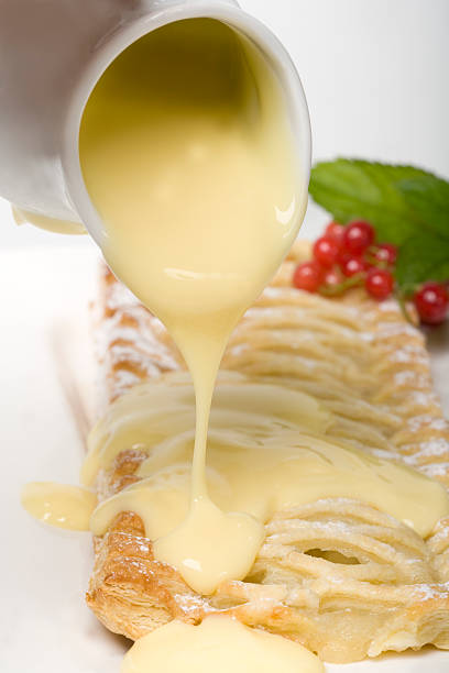 Eggless Vanilla Custard