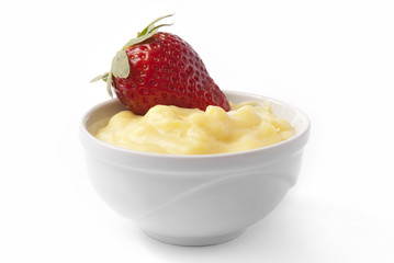Eggless Vanilla Custard