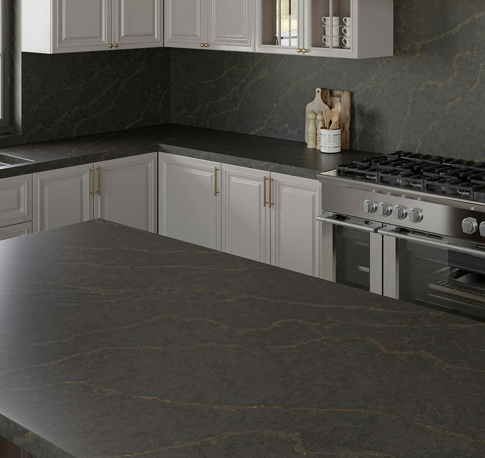 SILESTONE® Bohemian Flame Kitchen Countertop Fabricator OAHU HAWAII ...