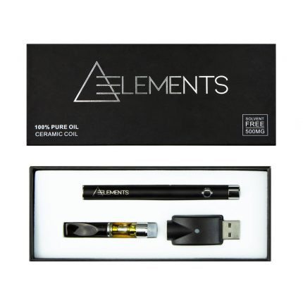 Elements Vape Kit 500mg HYBRID strains | Mysite