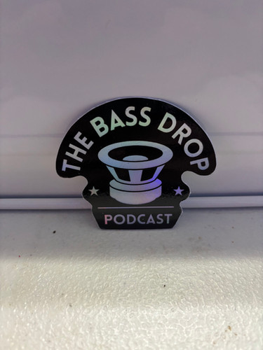 Bass Drop Sticker | DJ Dirty Bass