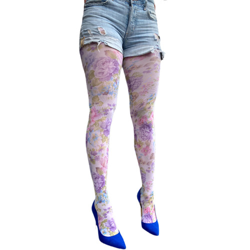 Spring Floral Tights for all Women | Malka Chic