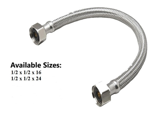 FLEXIBLE HOSE 1/2 x 1/2 | Roomie