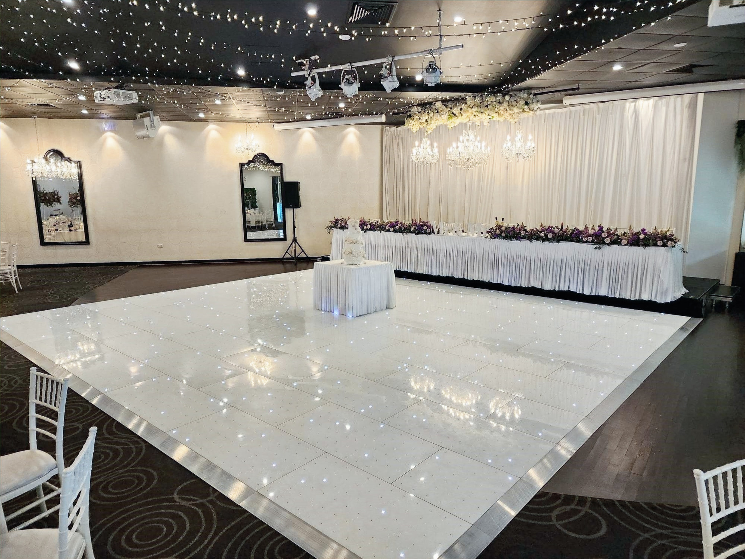 Starlight Dance Floor for Weddings in Adelaide | Adelaide Starlight ...