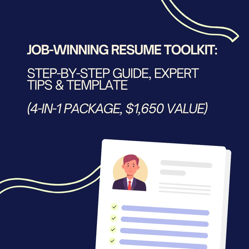 Job-Winning Resume Toolkit: Step-By-Step Guide, Expert Tips & Template ...