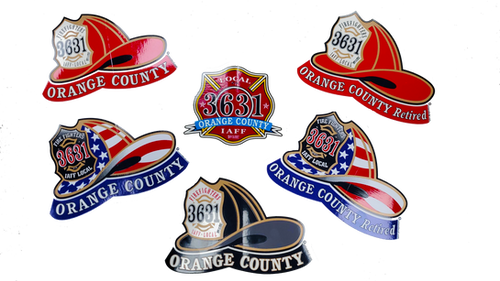 Helmet Stickers - Member Only Item | Fire Swag