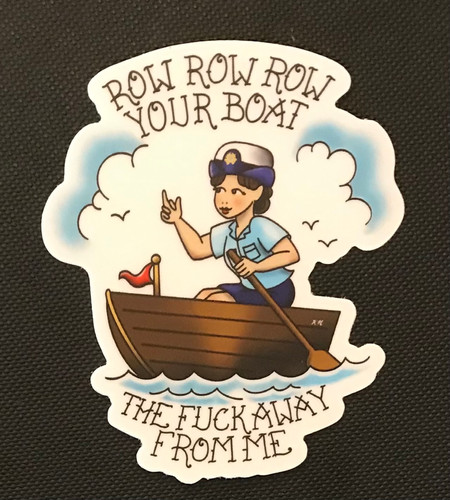 Row Row Row Your Boat | Art By Karla