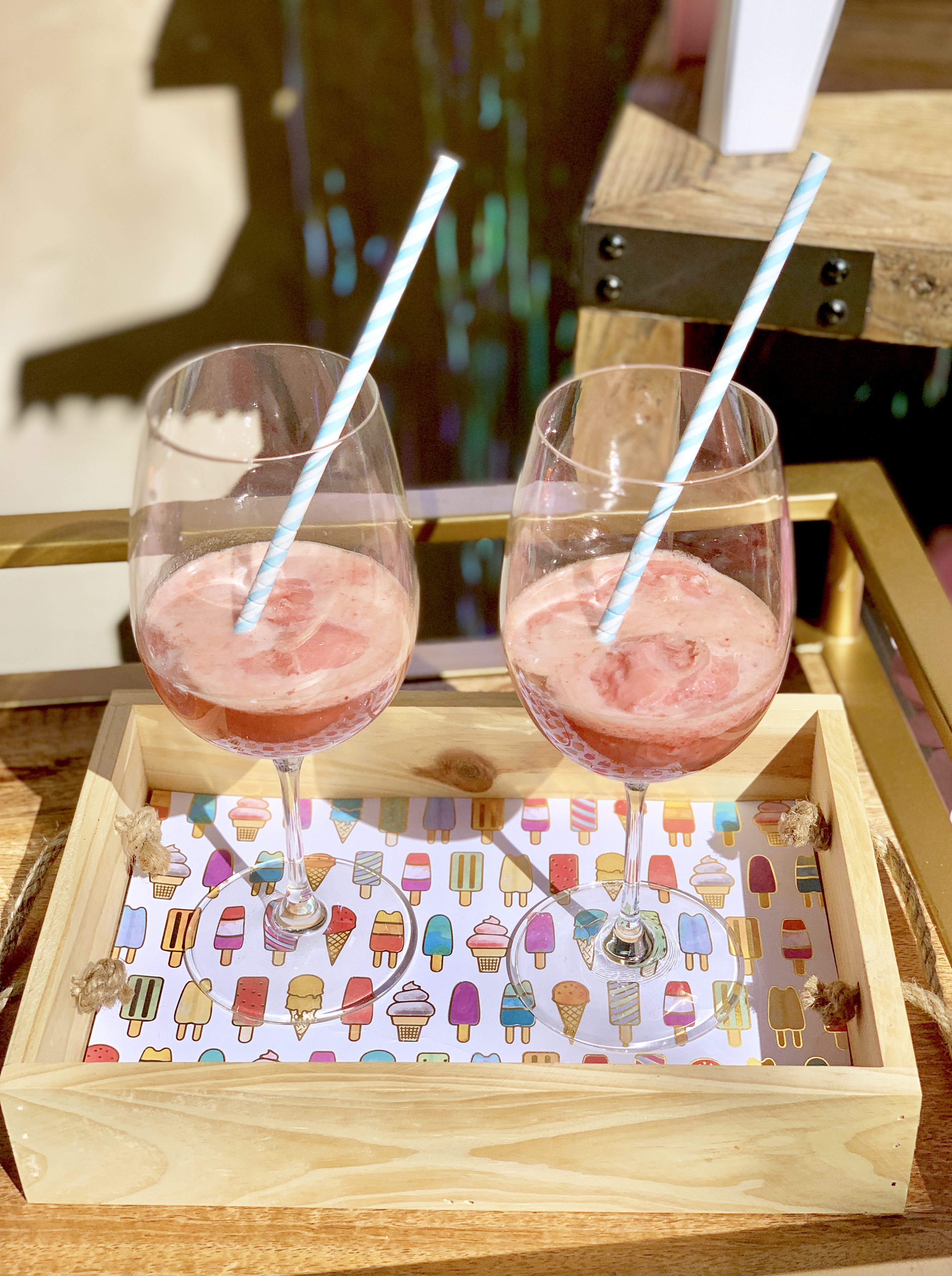 Ice Cream Themed Engagement Party with Party Luxe Box - Pop of Gold