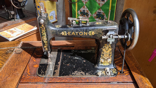 T. Eaton Co. Treadle | Sask Sewing Machines