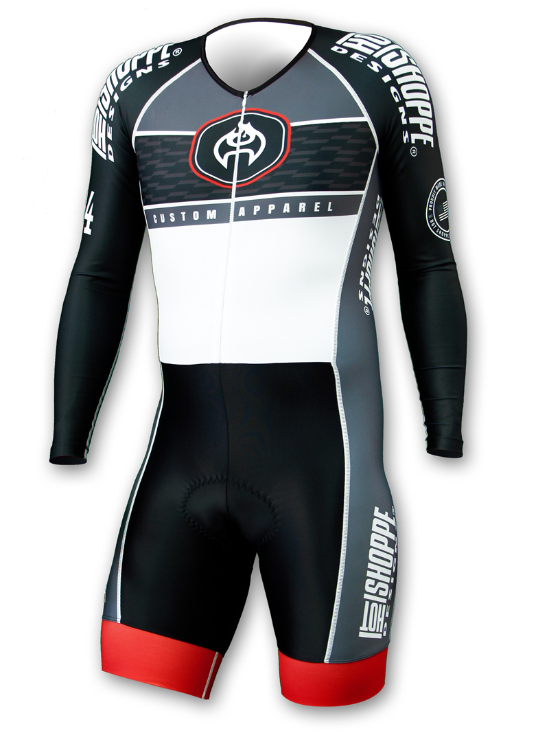 CYCLING SKIN SUIT LS PROD | Hot Shoppe Designs