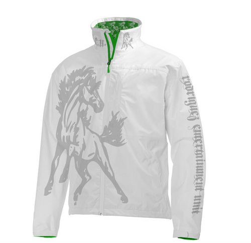 R.E.U. White Crossover Jacket | Hot Shoppe Designs