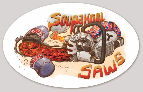 SoupaKool Saws Vinyl Sticker | SoupaKoolSaws