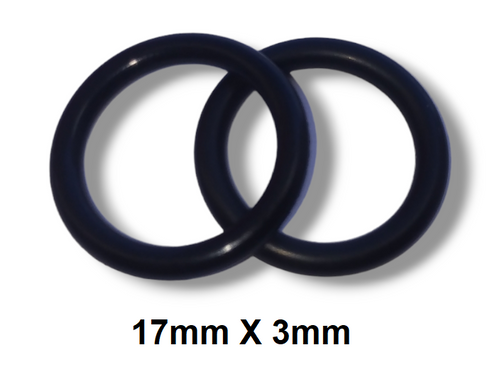 Pair of 17 X 3mm O-Rings | Bonios Spearfishing