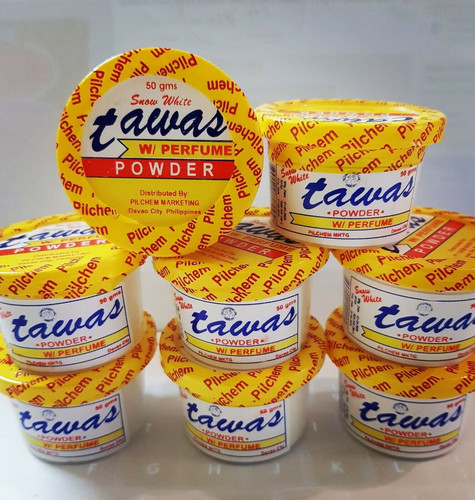 Snow White Tawas Powder Scented 50g | FilNor Supermarket