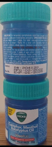 Vicks VapoRub 25g | FilNor Supermarket