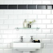 Metro gloss white tile | Carlisle DIY - Goole