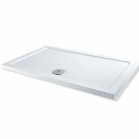Shires Rectangular 30mm Slim Depth Ecostone Shower Tray | Carlisle DIY ...