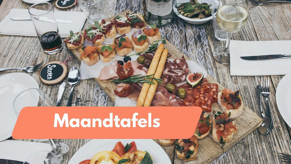 Plan jij een Maandtafel?