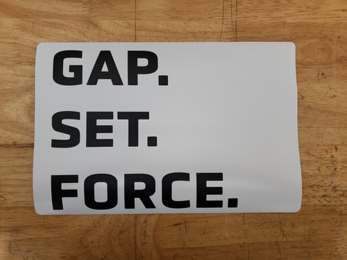 Forcible Entry - Gap. Set. Force. Magnet | FirstResponseProduct