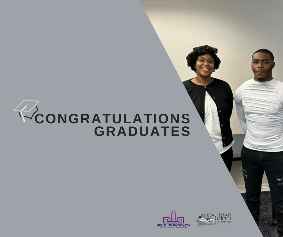 Community Affairs Congratulates New Building Pathways Graduates