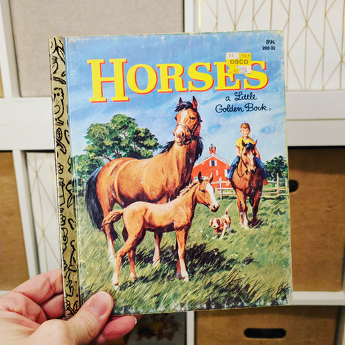 Little Golden Book / Horses | papersiloco