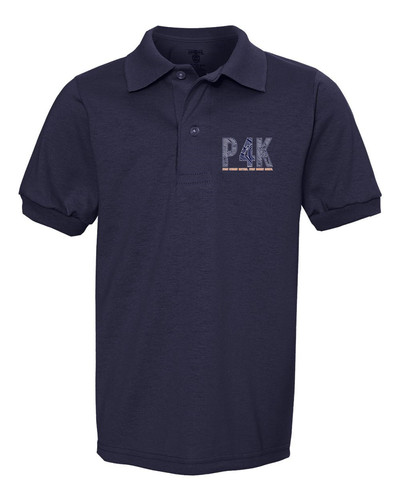 P4K Logo short sleeve polo shirt | M.I.L.K UNIFORMS