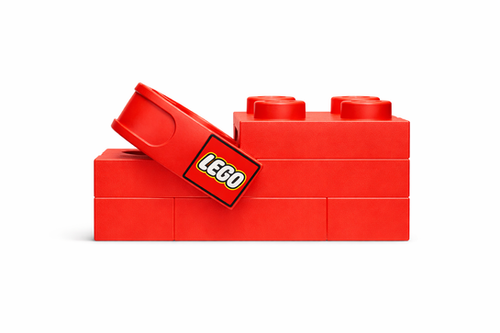 Crocs Brick Clog Lego Red | LuxuryCoutureCDMX